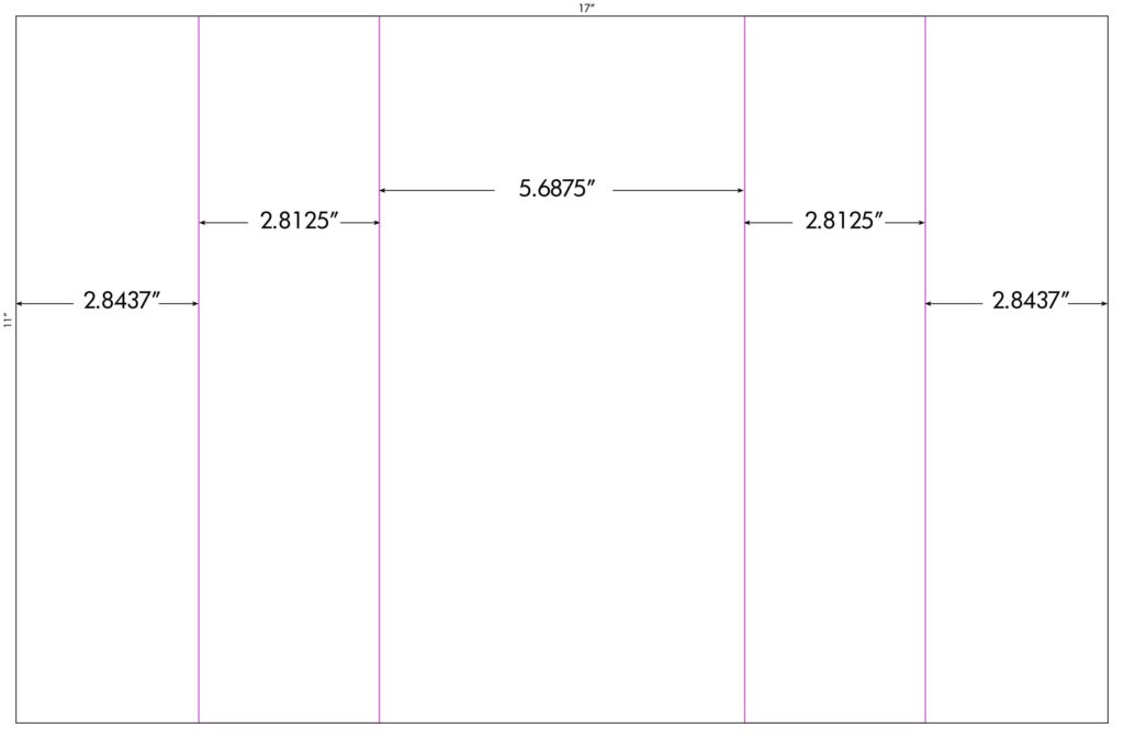 Steadfast Die-Cut Label 11x17 Template: SF5000 Template - Steadfast Paper